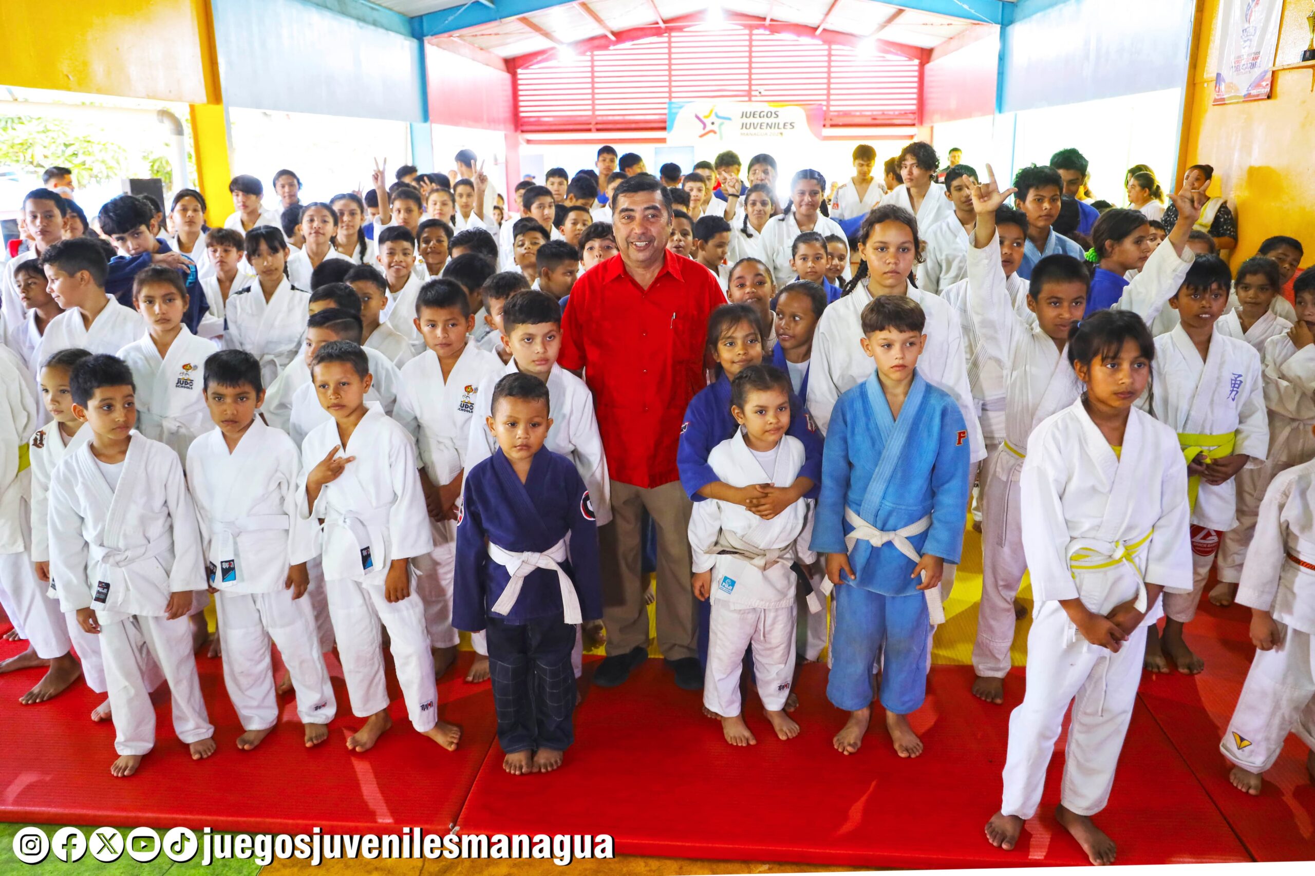 Realizan torneo de judo en Managua
