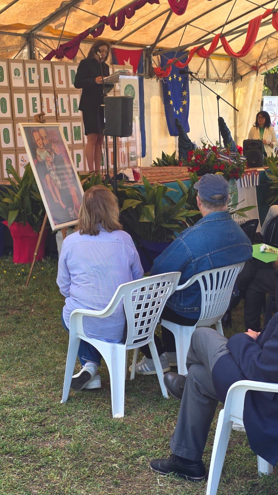 Conmemoran en Tarquinia legado de Sandino y Martí