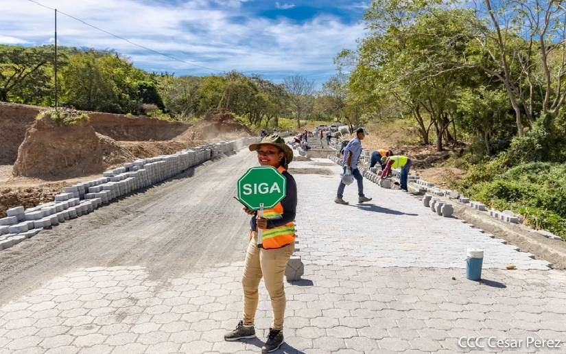 Avanzan las obras de progreso en Nicaragua