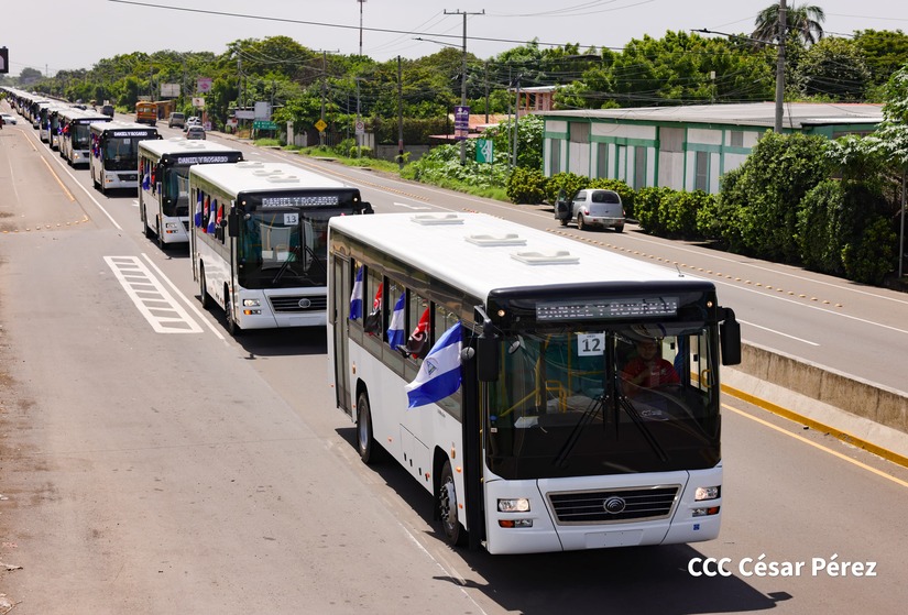 Cooperativas de Managua recibirán 250 nuevos buses