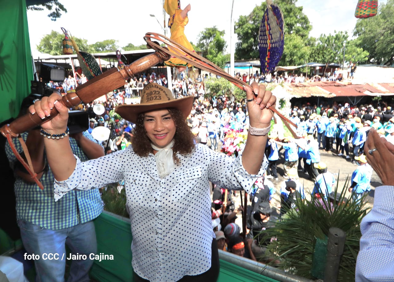 Mayordoma celebra la llegada de Santo Domingo de Guzmán a Managua