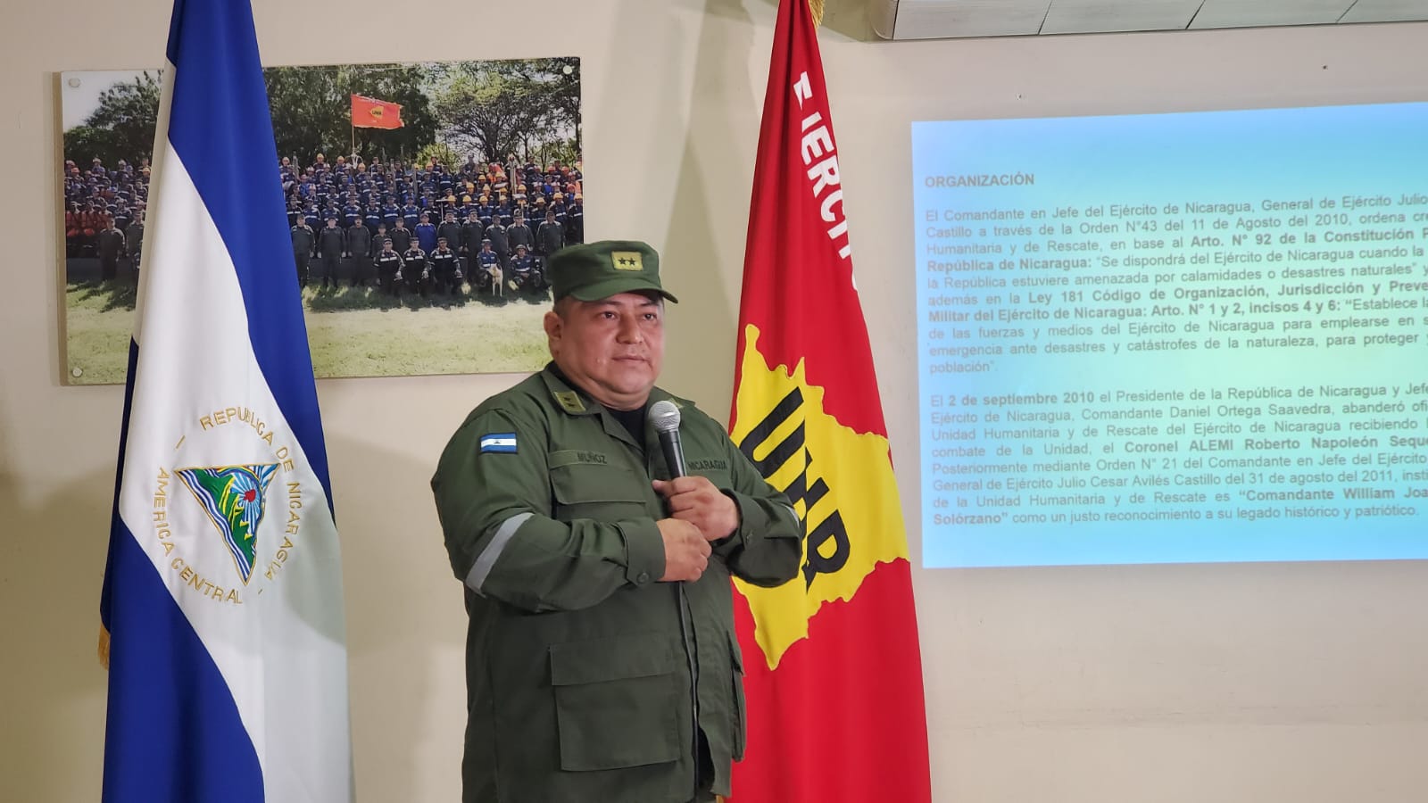 Presentan avances de la UHR "Comandante William Joaquín Ramírez"