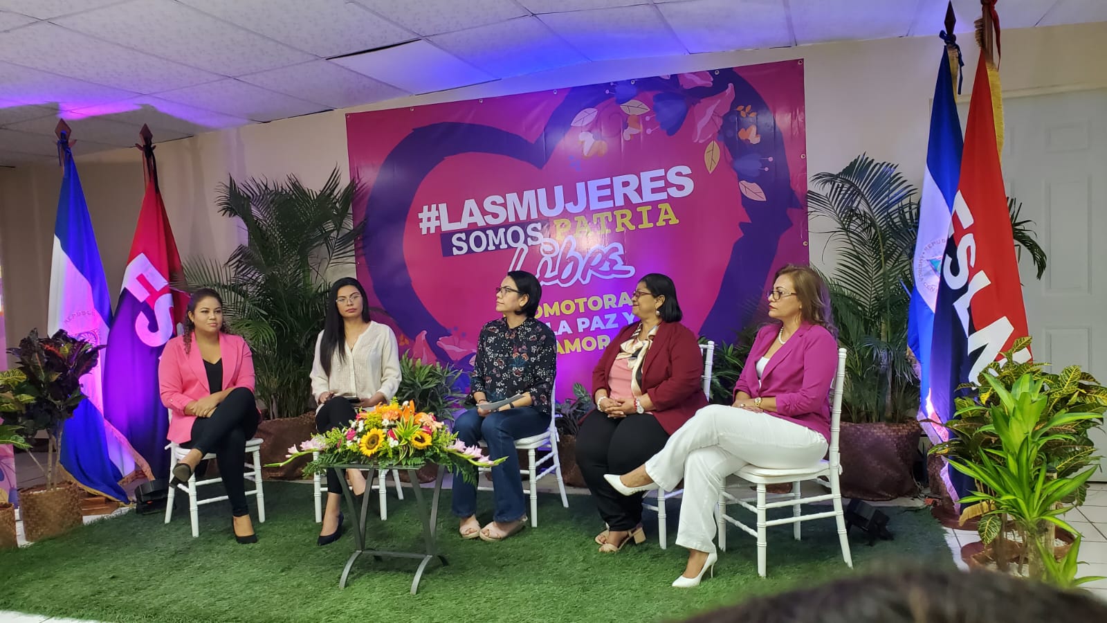 Inicia campaña Las Mujeres Somos Patria Libre